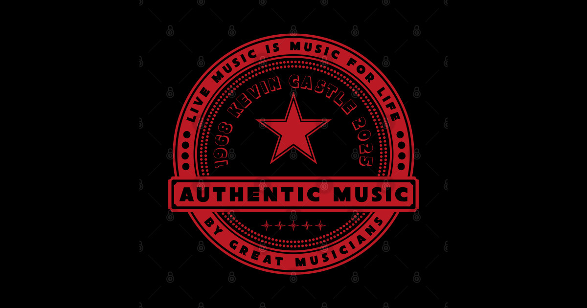 Kevin Castle 14/4/26 1968 2025 Music D5003 - Kevin Castle - Sticker ...