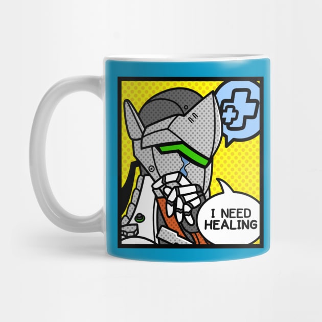 Crying Cyborg - Overwatch - Mug | TeePublic