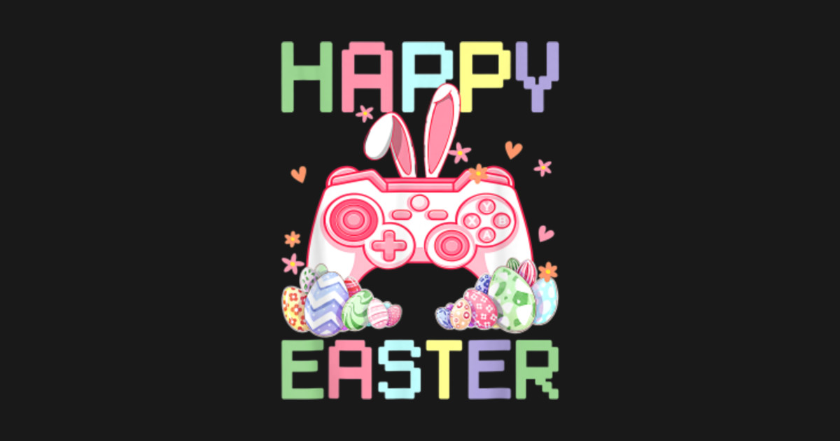 Gaming Controller Easter Day Egg Video Game Lover Gamer - Gamer Easter ...
