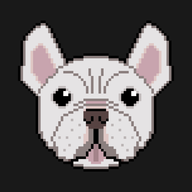 French bulldog pixel art - French Bulldog - T-Shirt | TeePublic