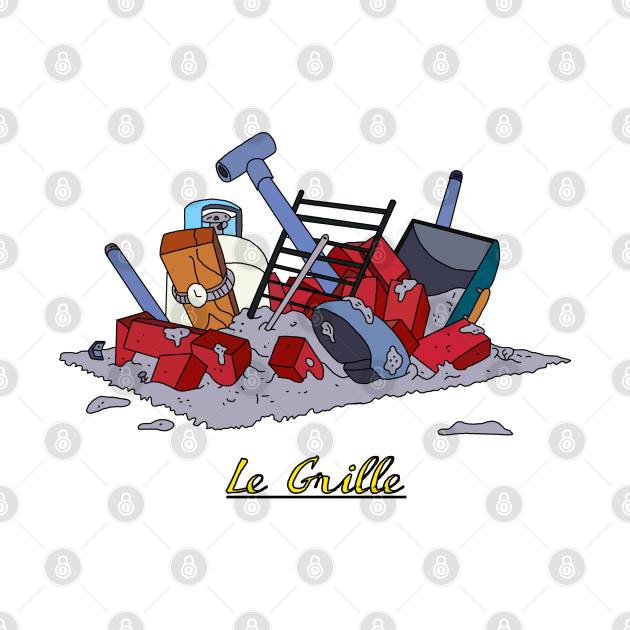 Le Grille - Simpsons - Tank Top sold by Cassaundra Hissing Czechia ...