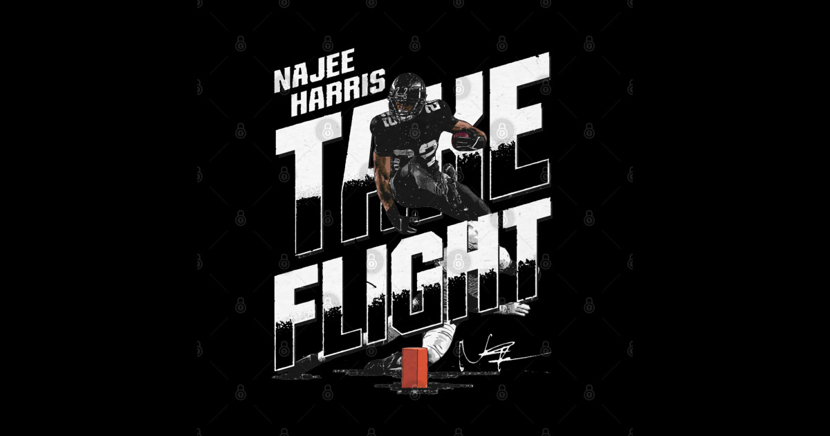 Najee Harris Pittsburgh Jump - Najee Harris - Sticker | TeePublic