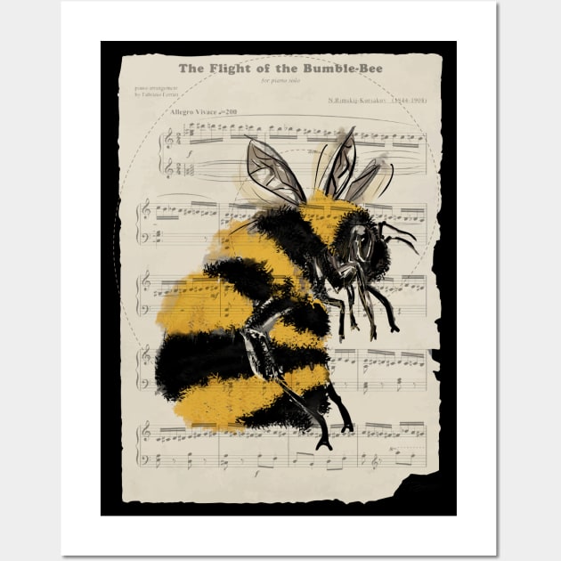 Flight of the Bumblebee - Bumblebee - Posters and Art Prints | TeePublic