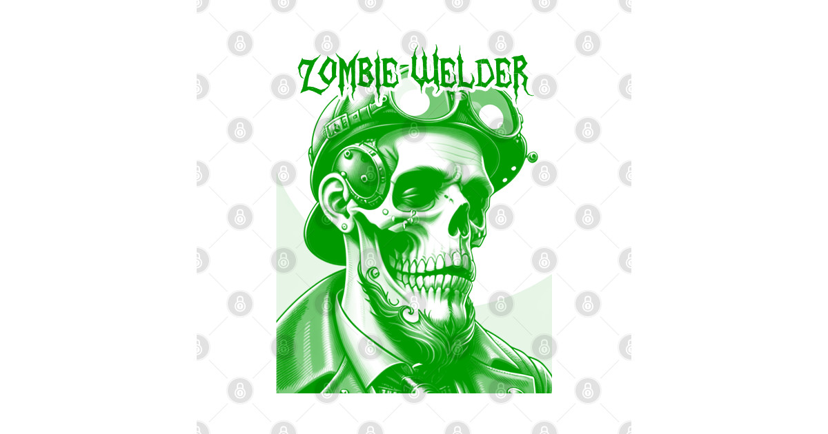 zombie welder v3 - Zombie Welder - T-Shirt | TeePublic