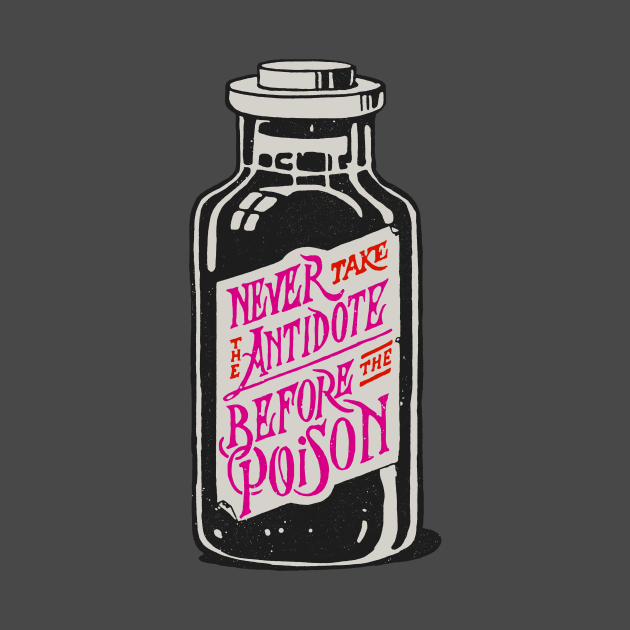 Antidote - Type - T-Shirt | TeePublic