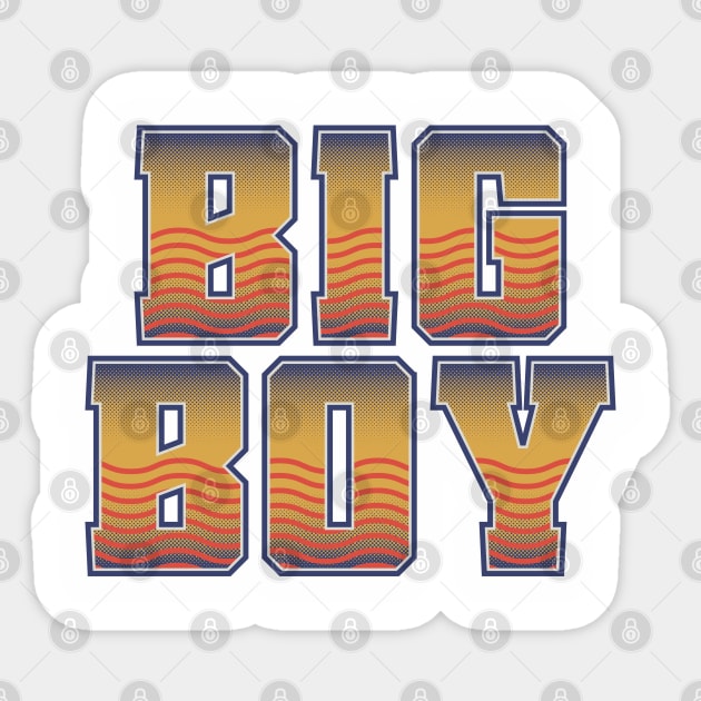 Big Boy v4 - Big Boy - Sticker | TeePublic
