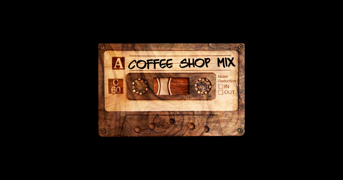 Coffee Shop Mixtape - Mixtape - Sticker | TeePublic