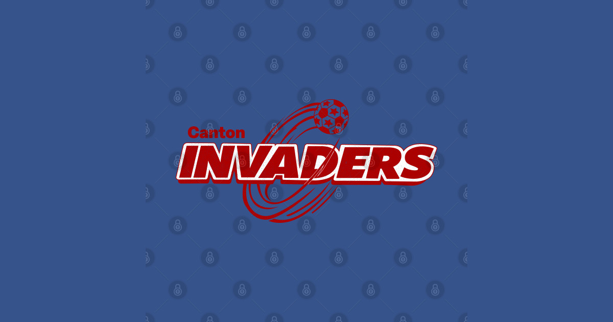 Defunct Canton Invaders NPSL Soccer 1984 - Ohio - T-Shirt | TeePublic