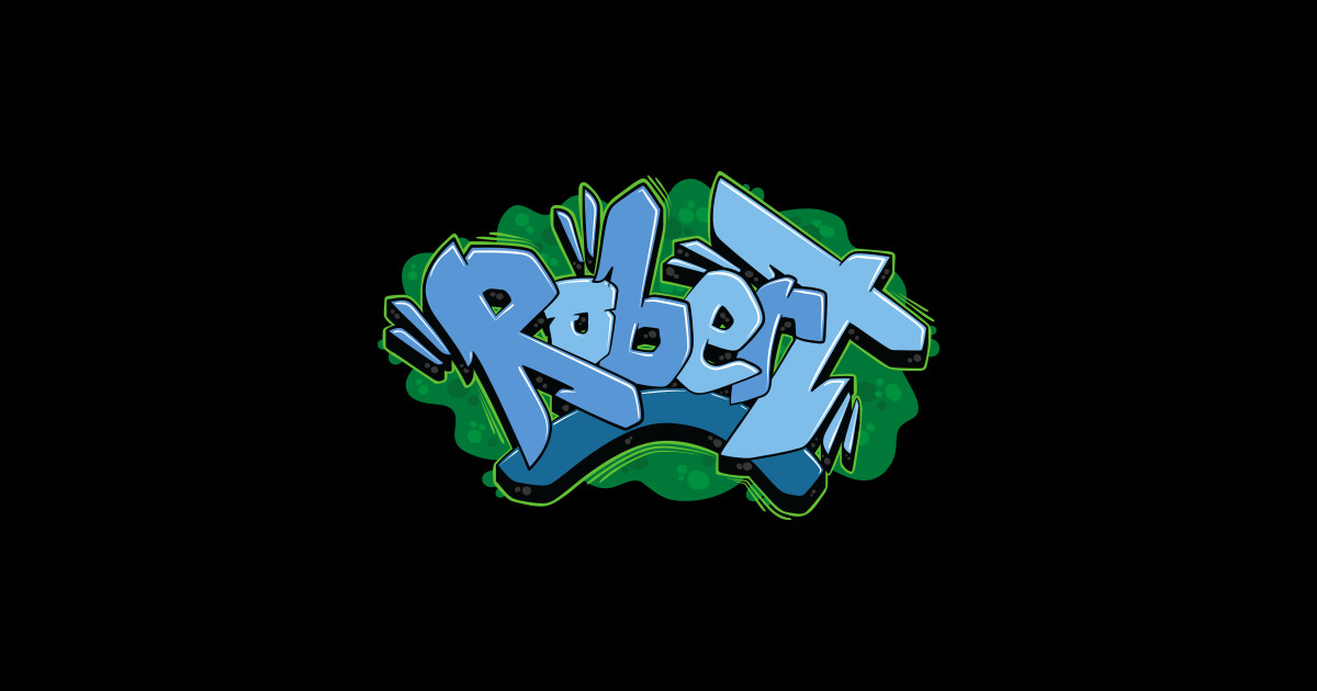 Robert Graffiti Name - Robert - Sticker | TeePublic