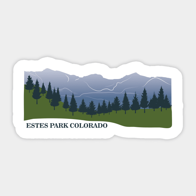 Estes Park Colorado - Colorado - Sticker | TeePublic