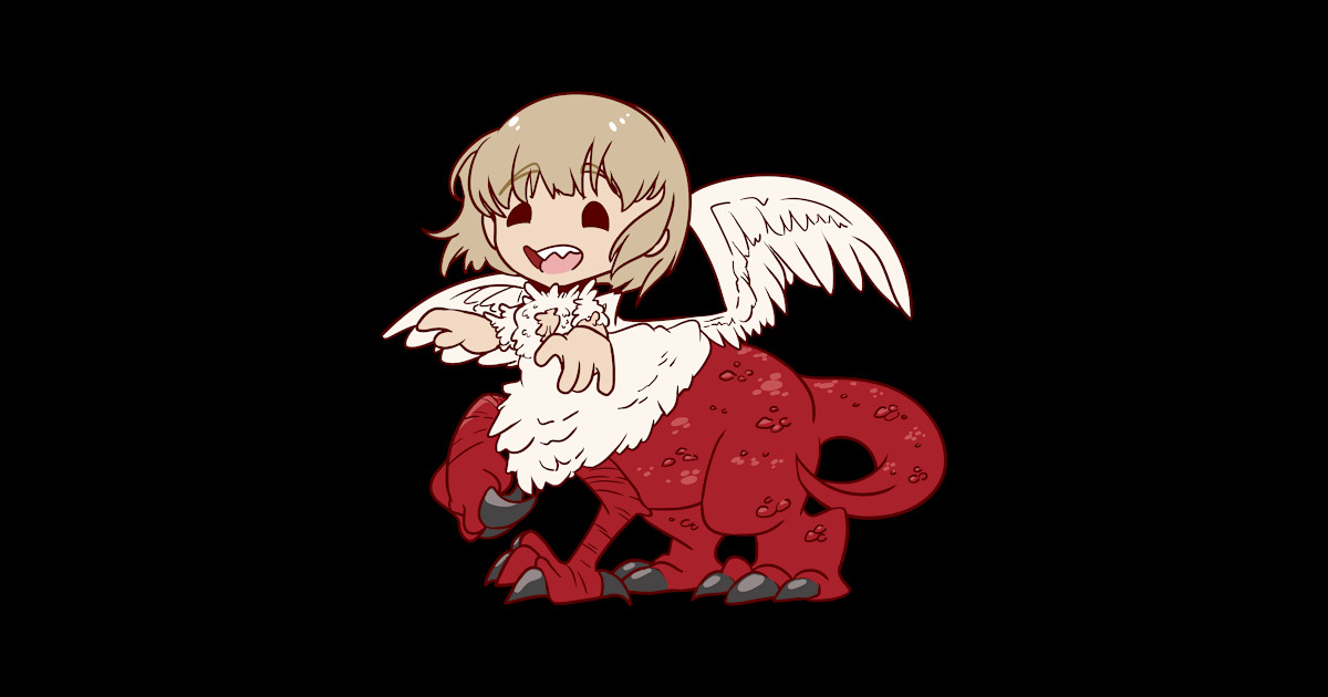 Dungeon Meshi Chibi Chimera Falin - Dungeon Meshi - Posters and Art ...