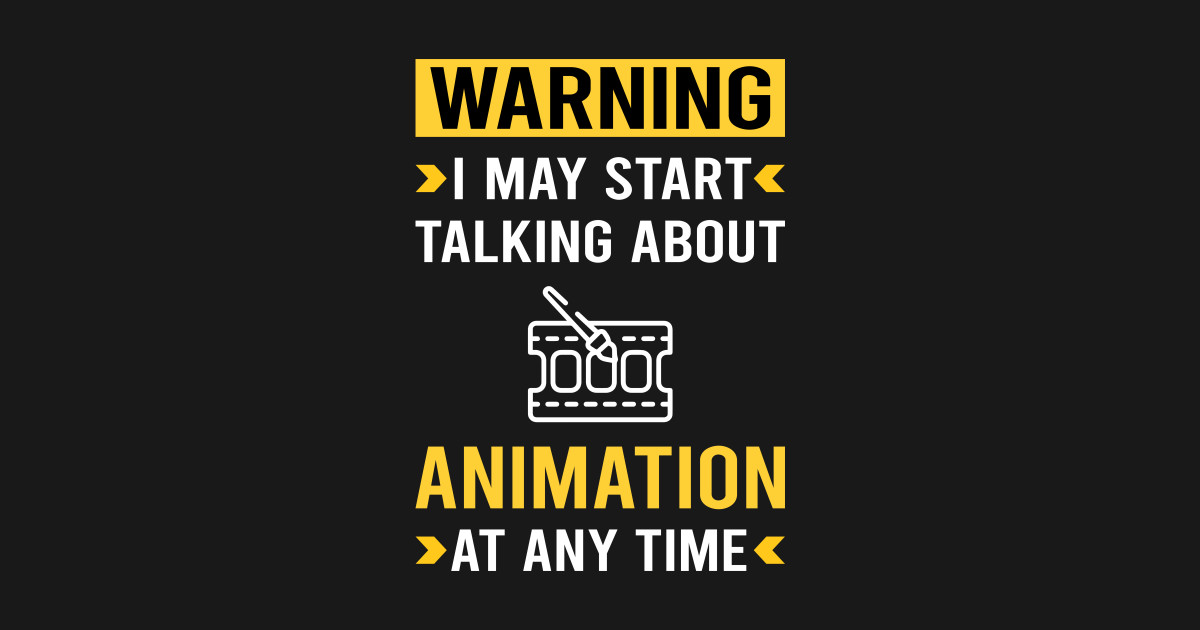 Warning Animation - Animation - T-Shirt | TeePublic