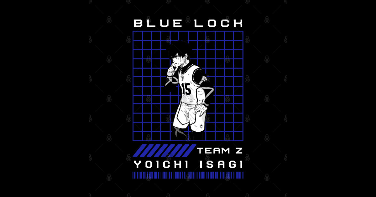 YOICHI ISAGI - TEAM Z - Blue Lock - Sticker | TeePublic