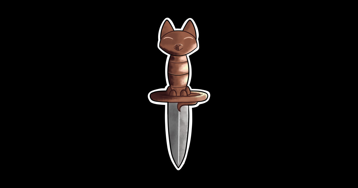 Gatito Blade Puss In Boots Sticker Teepublic