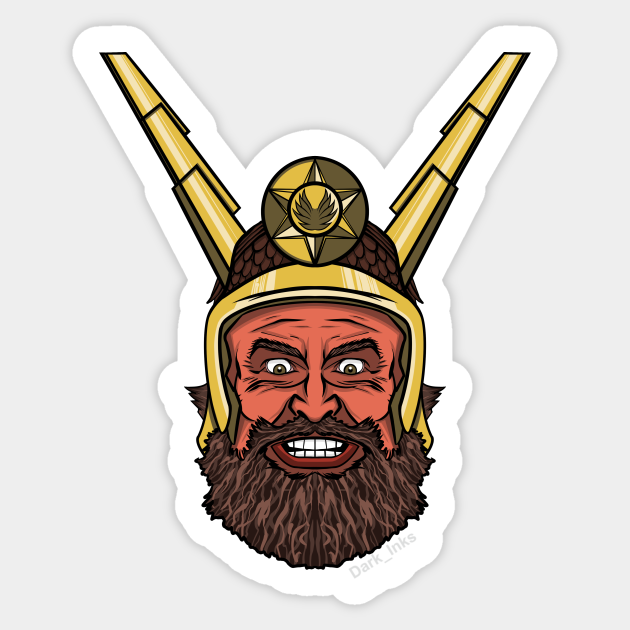 Prince Vultan Flash Gordon - Flash Gordon - Sticker | TeePublic