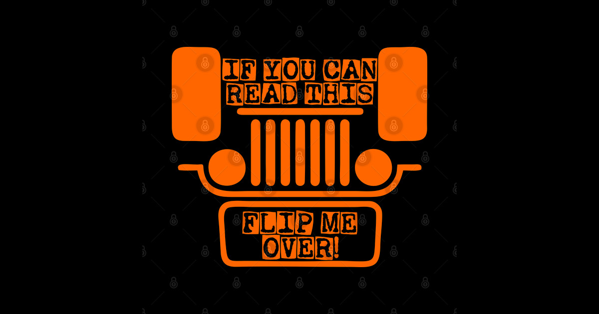 Jeep Flip - Jeep - Sticker | TeePublic