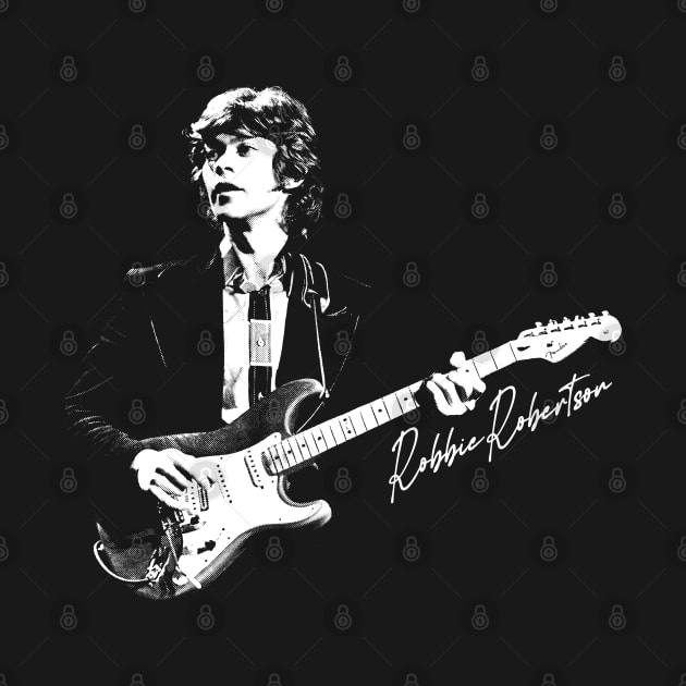Robbie Robertson / Original Retro Design - Robbie Robertson - T-Shirt ...