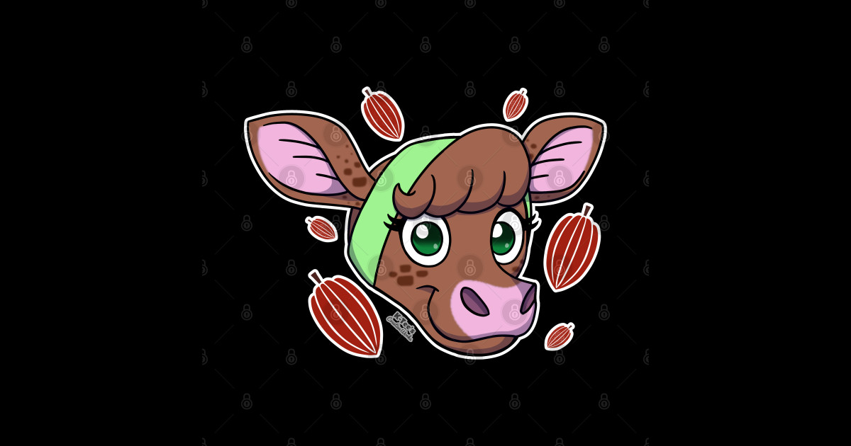 Coco the Chocolate Cow - Original, Head (Part 1) - Chocolate Cow ...