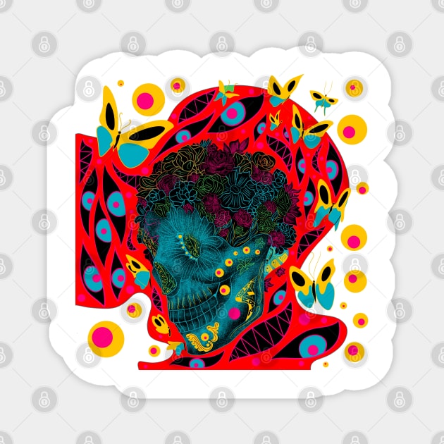 skeleton homunculus in smile art wallpaper of death - Skeleton - Magnet ...