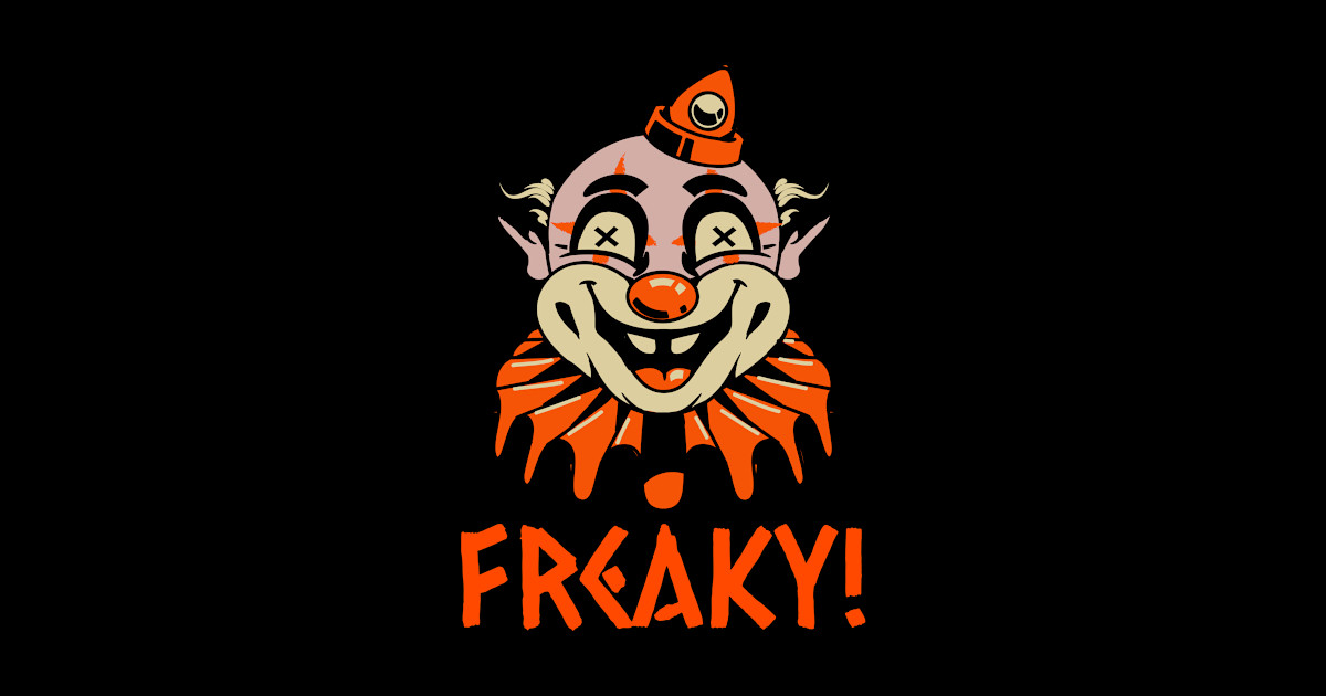 Halloween - Freaky Clown - Fashion - Posters and Art Prints | TeePublic