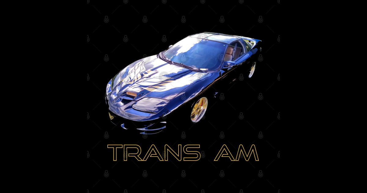 Trans Am - 4th Gen - Black & Gold - Bird - Trans Am - Posters and Art ...