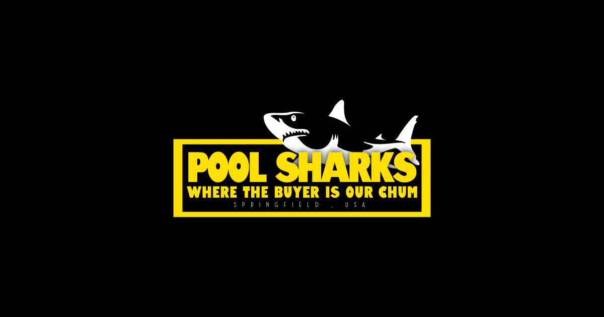 Pool Sharks - Pool Sharks - Sticker | TeePublic