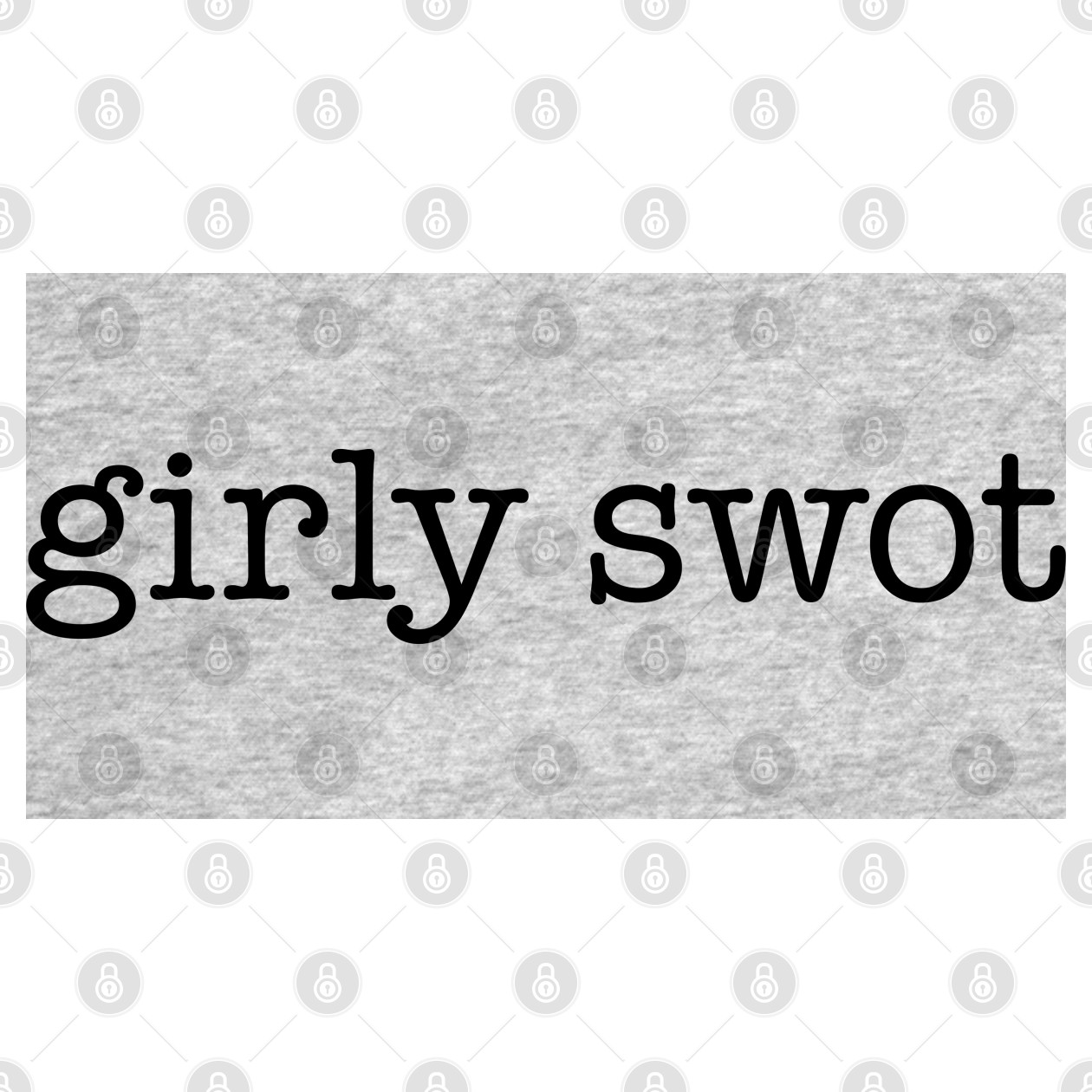Girly swot (black) - Girly Swot - Kids T-Shirt | TeePublic