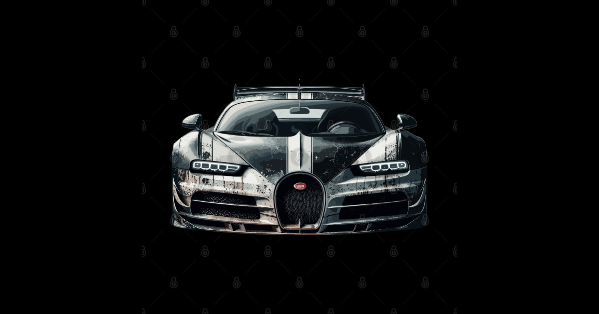 Bugatti Veyron - Bugatti - Sticker | TeePublic