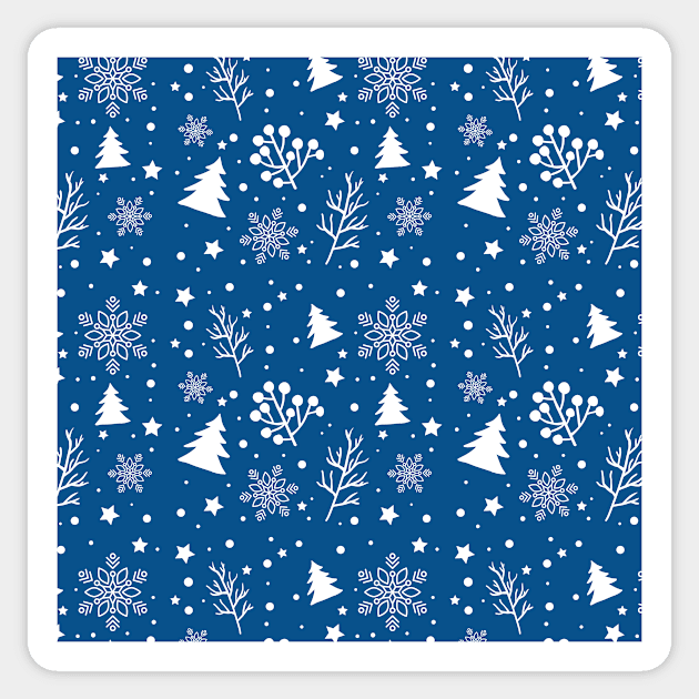 Winter Scene - Winter - Sticker | TeePublic