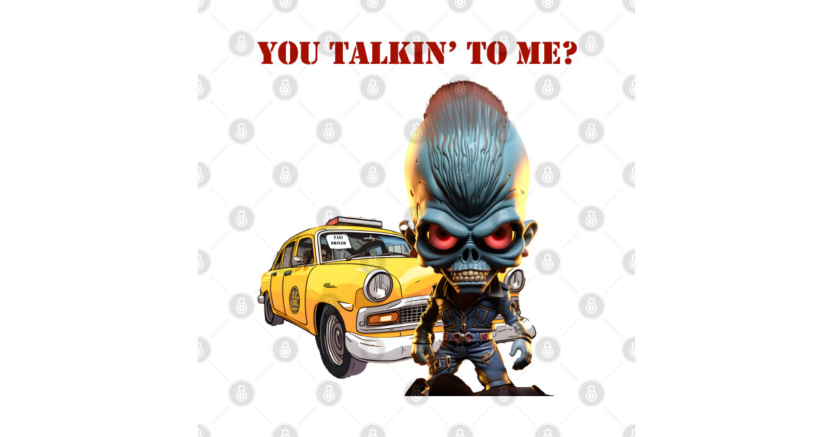 Alien Taxi Driver - Taxi Driver - T-Shirt | TeePublic