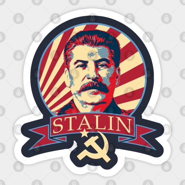 Stalin Communist Propaganda - Stalin - Sticker | TeePublic