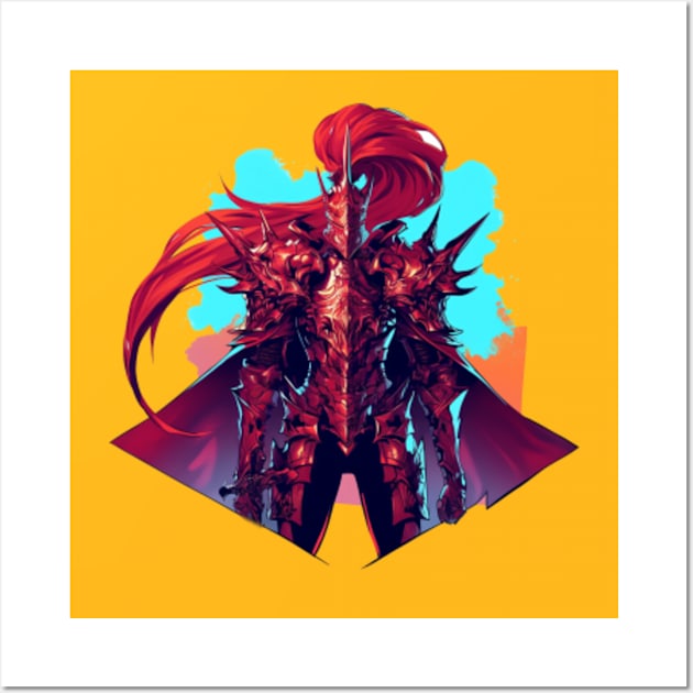 solo leveling igris red armor - Solo Leveling - Posters and Art Prints ...