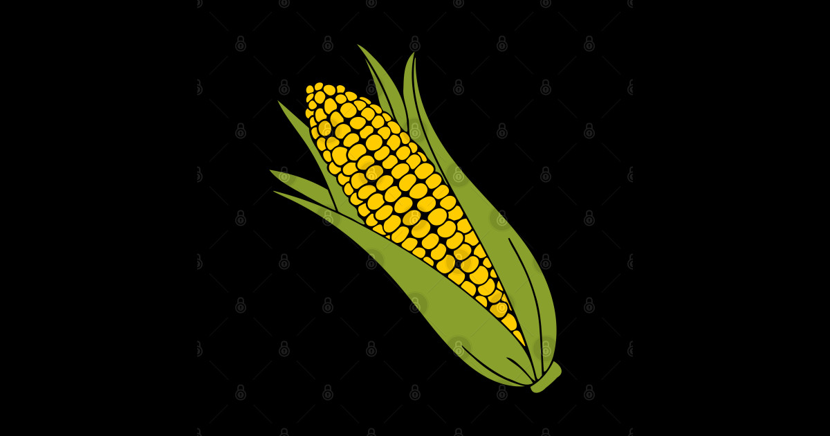 Corn on the Cob Farm Fresh Artwork - Corn On The Cob - Posters and Art ...