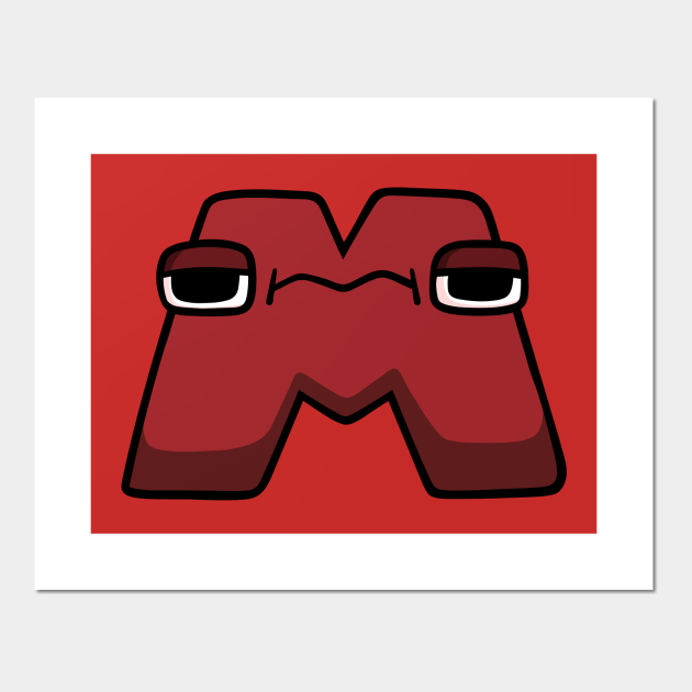 M | Alphabet Lore - Alphabet Lore - Posters and Art Prints | TeePublic