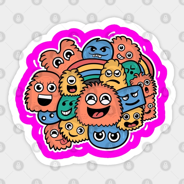 Doodle Art - Doodle - Sticker | TeePublic