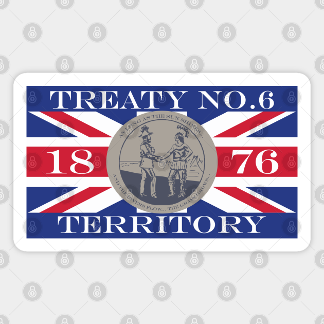 Treaty Six First Nations Flag - Treaty Six - Magnet | TeePublic