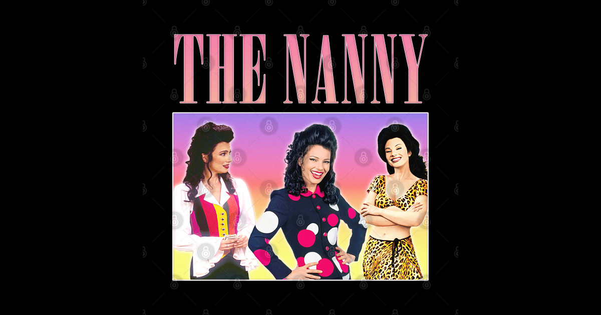 The Nanny - 90s Style Retro Aesthetic Fan Art Design - The Nanny ...