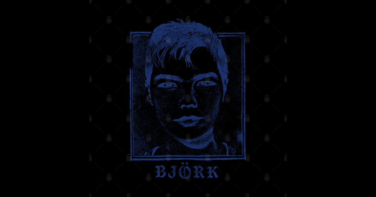 Bjork / Vintage Look Fan Art Design - Bjork - Posters and Art Prints ...