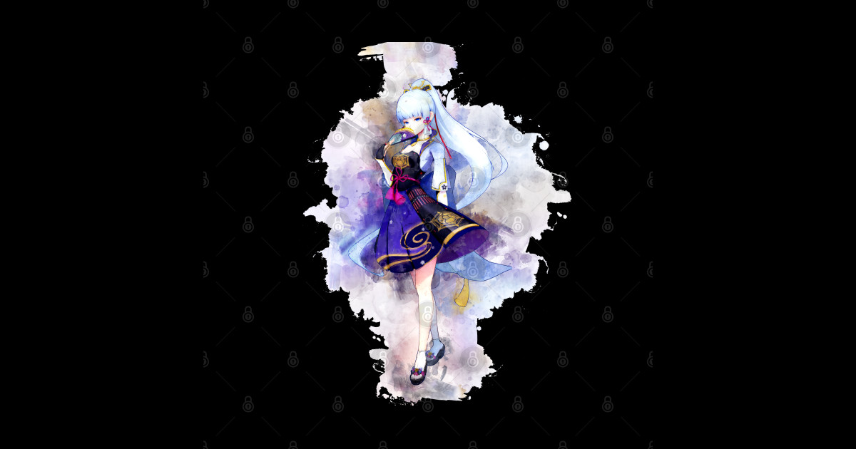 Ayaka - Genshin Impact - Ayaka - Posters and Art Prints | TeePublic