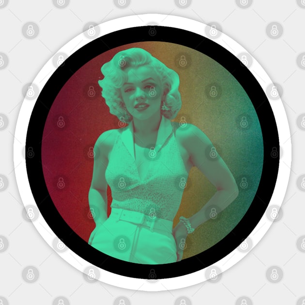 Marilyn Monroe - Marilyn Monroe - Sticker | TeePublic