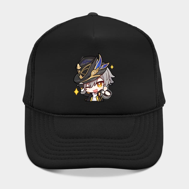Honkai Star Rail Chibi Caelus- Harmony - Honkai Star Rail - Hat | TeePublic