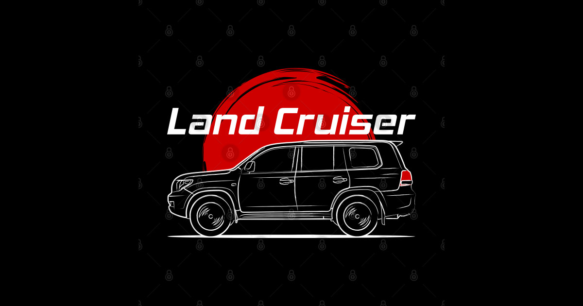 JDM Land Cruiser J200 2007 2015 4WD Legend - Land Cruiser - Posters and ...