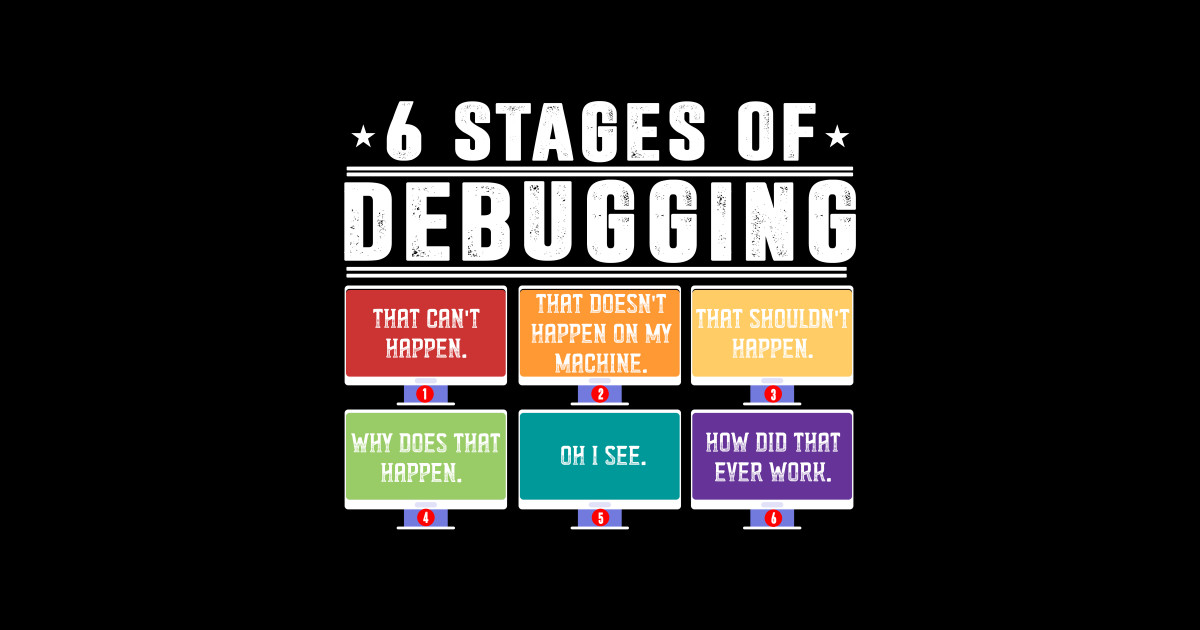 6 Stages of Debugging Design Programming Computer Sciences - 6 Stages ... 6 Stages of Debugging Design Programming Computer Sciences - 6 Stages ...