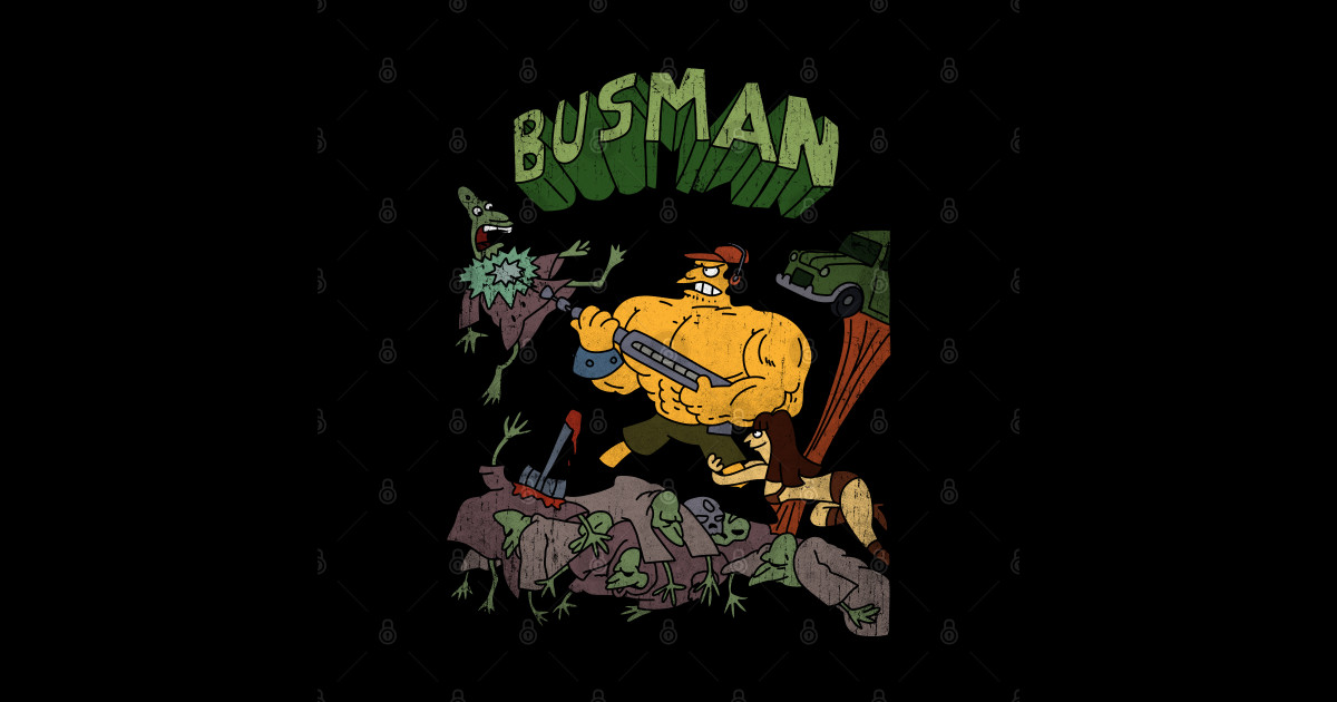 Busman Comic - Comic Books - Sticker | TeePublic