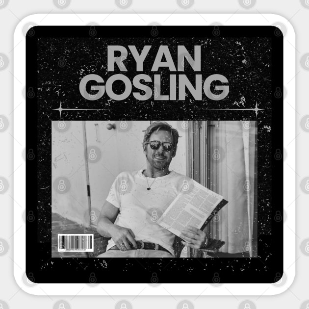 Ryan Gosling \\ 1980 - Ryan Gosling - Sticker | TeePublic