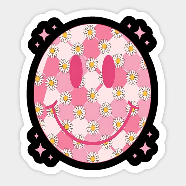 Preppy Aesthetic Smile Face - Preppy Aesthetic Smile Face - Sticker ...