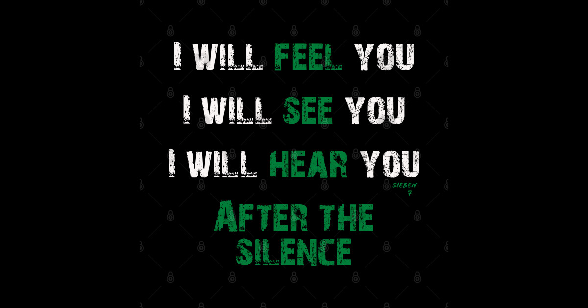 The silence - Halestorm - Sticker | TeePublic