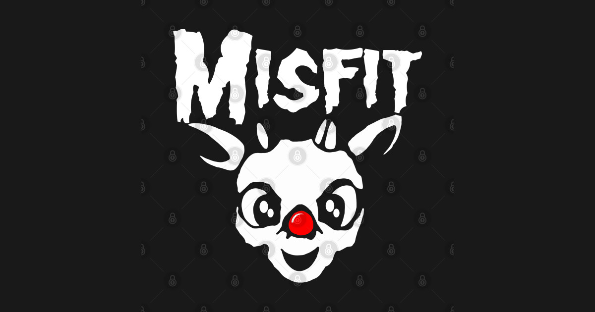 We're A Couple Of Misfits 2 - Rudolph The Red Nosed Reindeer - T-Shirt ...