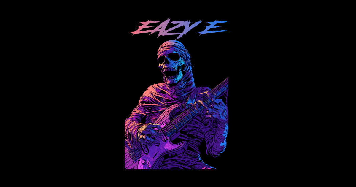 EAZY E FAN ART - Eazy E Fan Art - Sticker | TeePublic