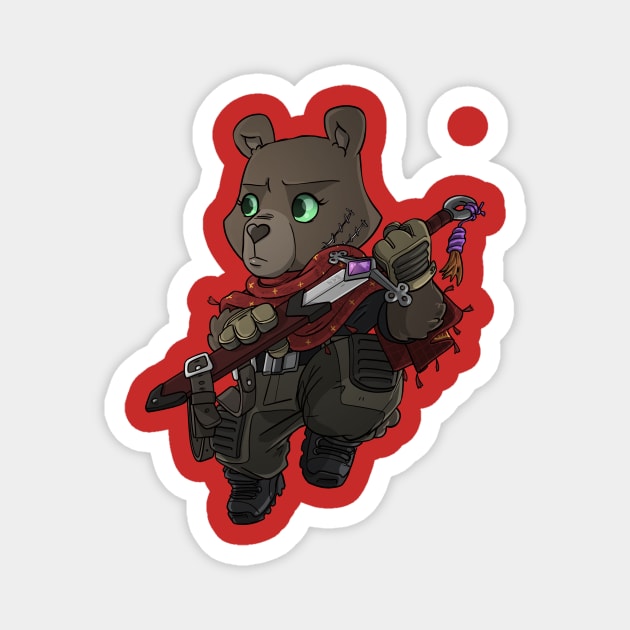 Tactical Teddies ® Tedguard Regina - Hiwez - Magnet | TeePublic